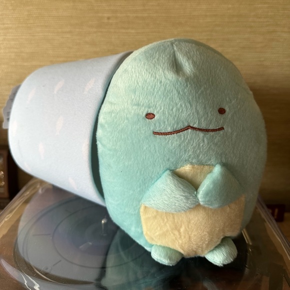 Toys | Sumikko Gurashi Blue Dinosaur Tokage Cup 11 Plush | Poshmark